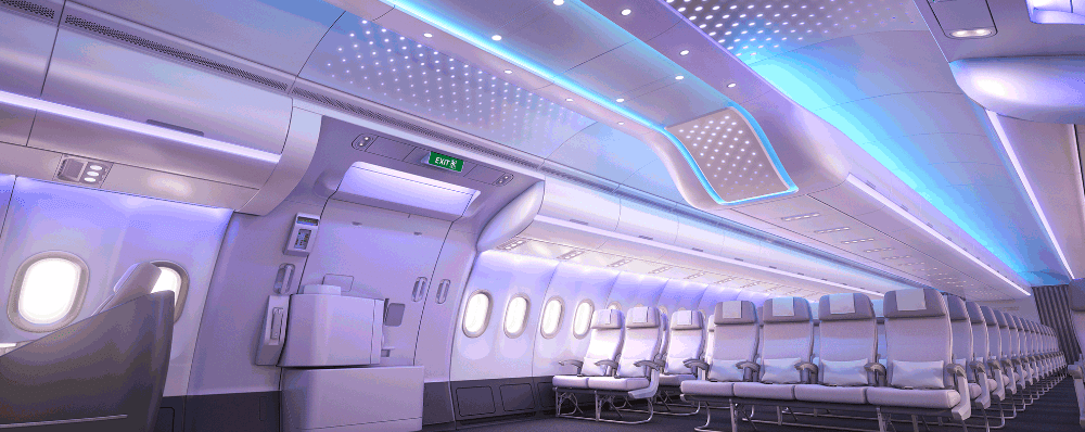 Airbus' Beautiful NEW CABIN Design Based On Social Media Feedback ...