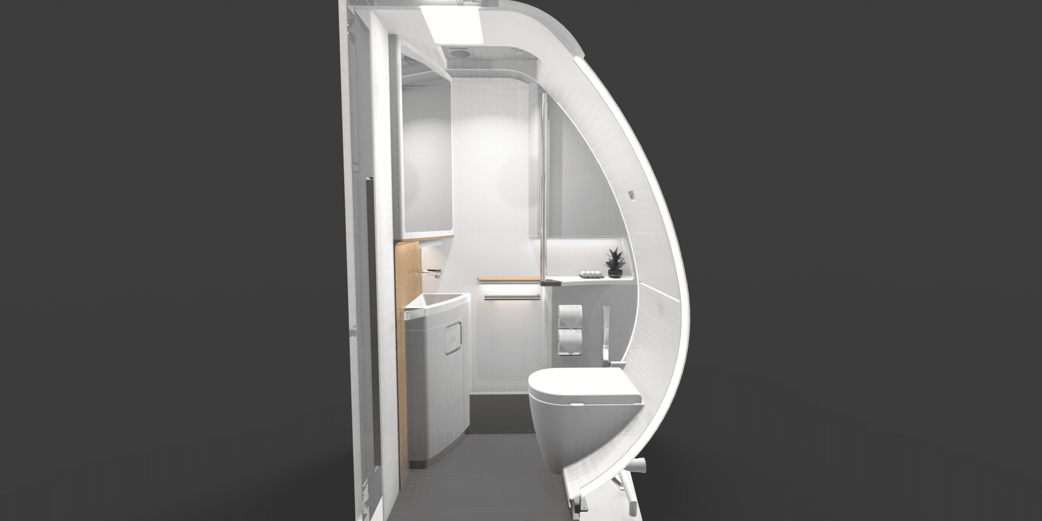 Finally, Airline Bathrooms That Don't Suck Are Headed To The Sky...