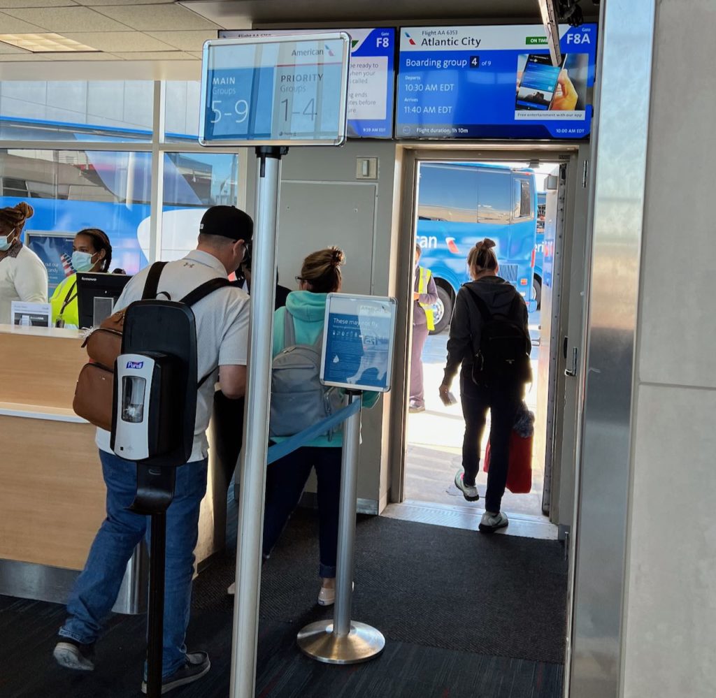 Airplane Boarding Gate